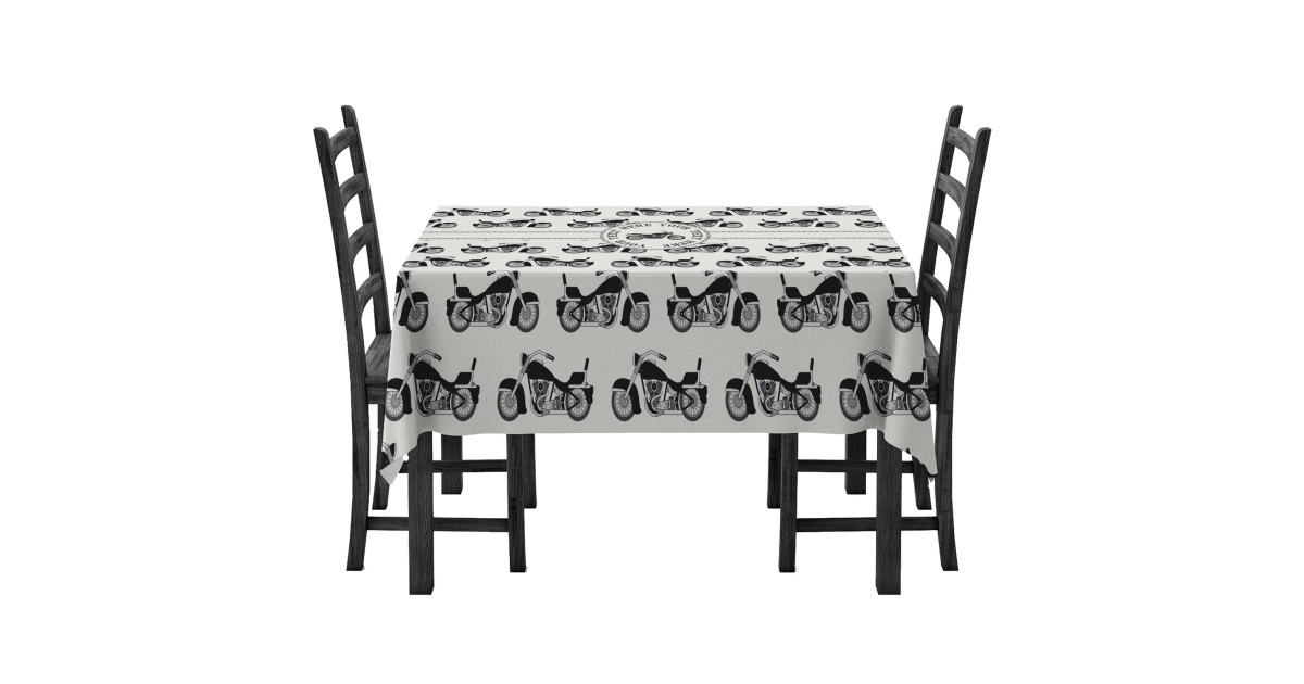 Custom Motorcycle Tablecloth (Personalized) | YouCustomizeIt