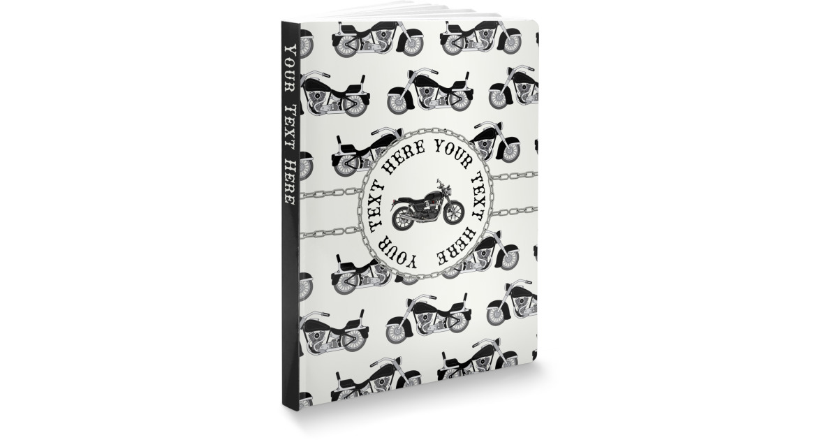 Custom Motorcycle Softbound Notebook (Personalized) | YouCustomizeIt