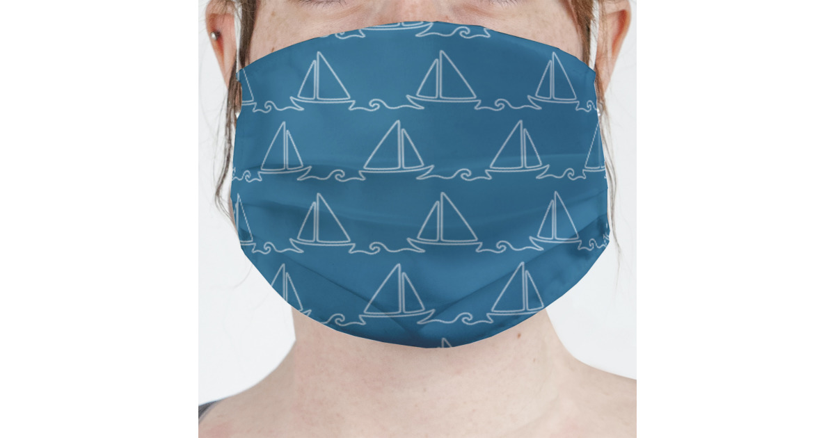 Custom Rope Sail Boats Face Mask Cover | YouCustomizeIt