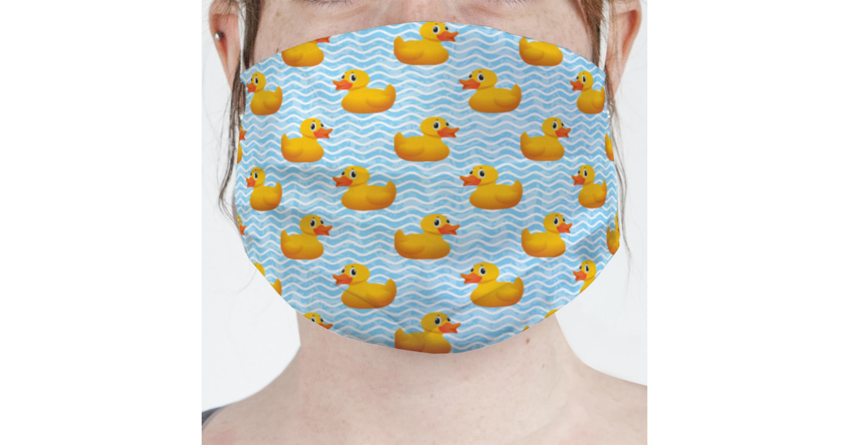 Custom Rubber Duckie Face Mask Cover | YouCustomizeIt