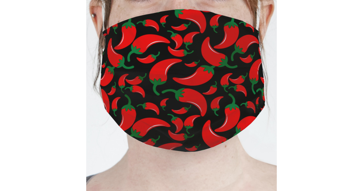 Custom Chili Peppers Face Mask Cover | YouCustomizeIt