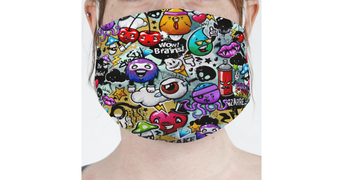 Custom Graffiti Face Mask Cover | YouCustomizeIt
