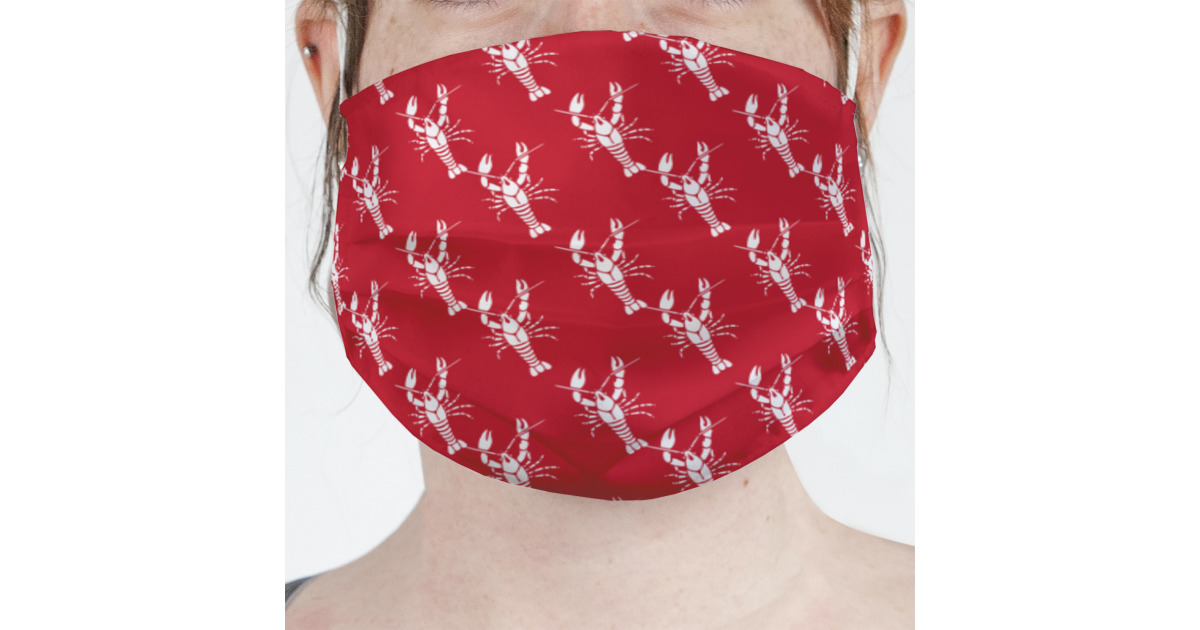 Custom Crawfish Face Mask Cover | YouCustomizeIt