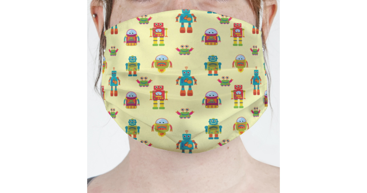 Robot Face Mask Cover (Personalized) - YouCustomizeIt