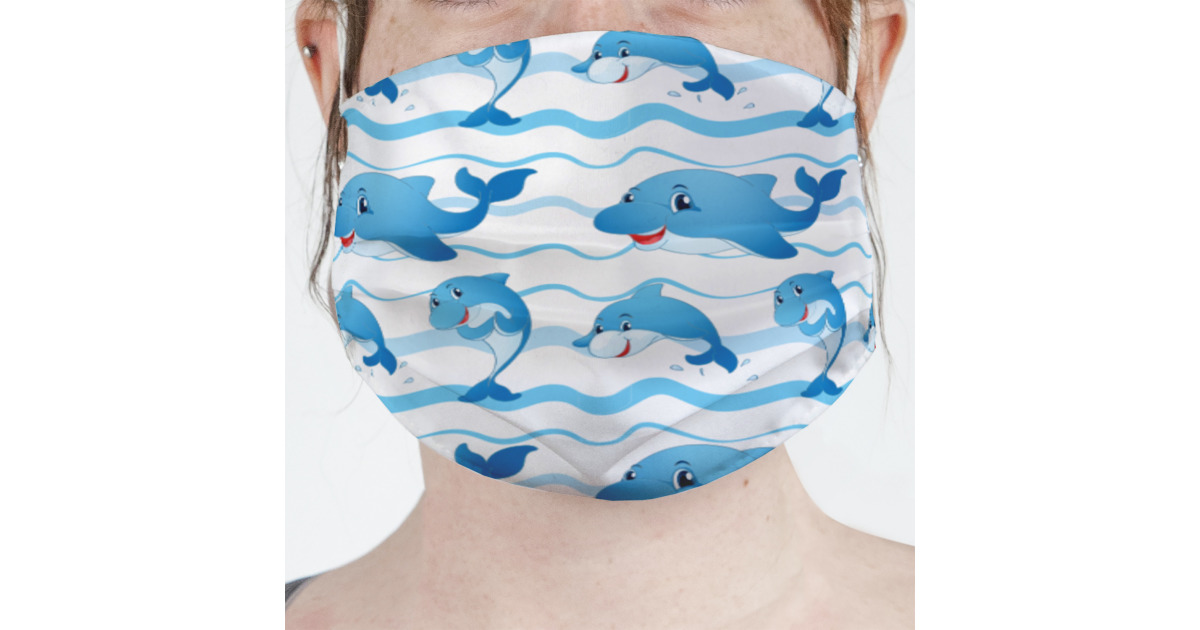 Custom Dolphins Face Mask Cover | YouCustomizeIt