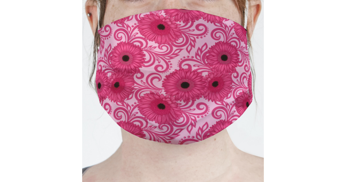 Custom Gerbera Daisy Face Mask Cover | YouCustomizeIt