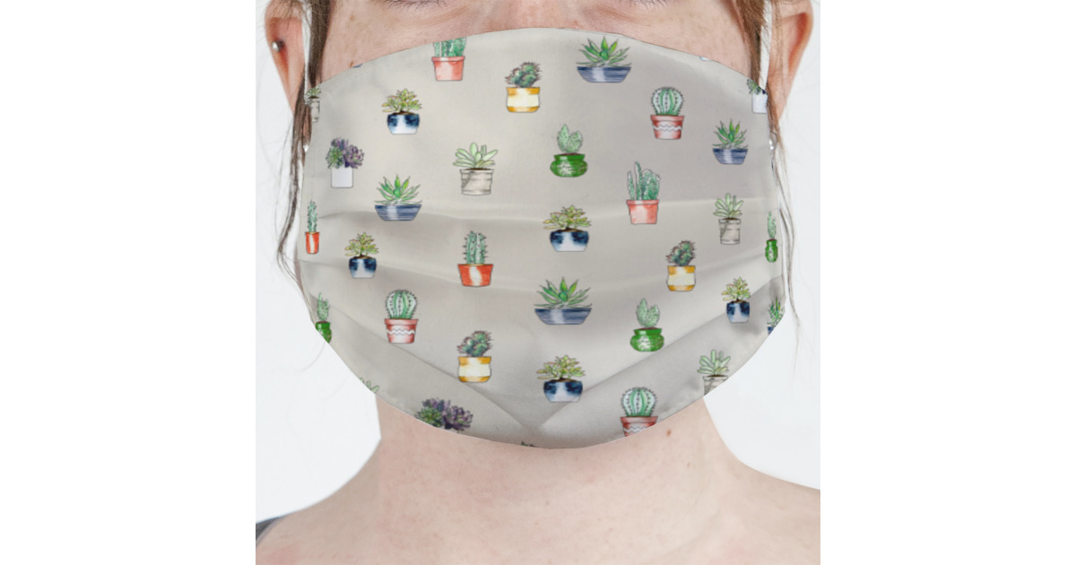 Cactus Face Mask Cover (Personalized) - YouCustomizeIt