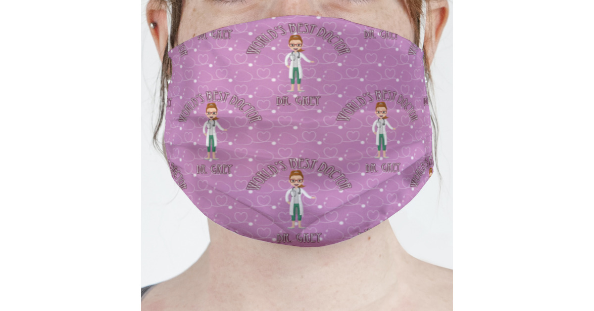 Custom Doctor Avatar Face Mask Cover (Personalized) | YouCustomizeIt