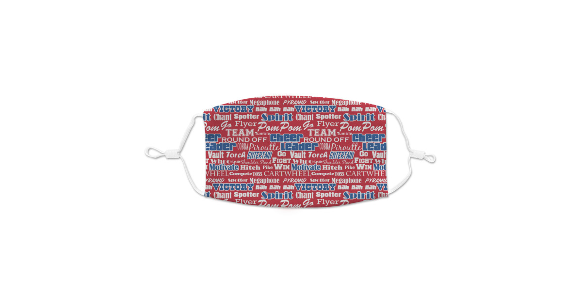 Cheerleader Adult Cloth Face Mask (Personalized) - YouCustomizeIt