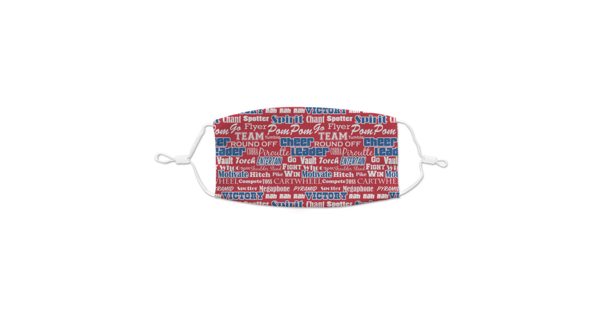 Custom Cheerleader Kid's Cloth Face Mask | YouCustomizeIt