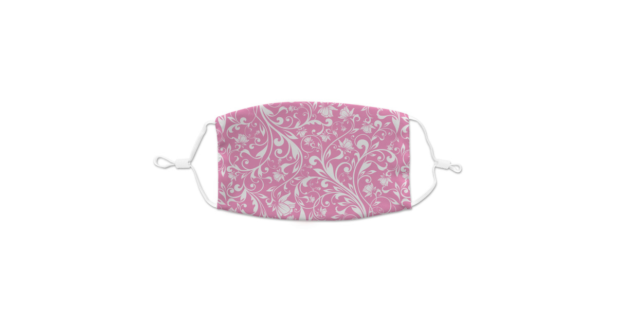 Custom Floral Vine Adult Cloth Face Mask | YouCustomizeIt