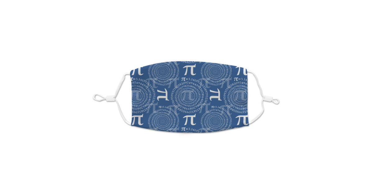 Custom PI Adult Cloth Face Mask | YouCustomizeIt