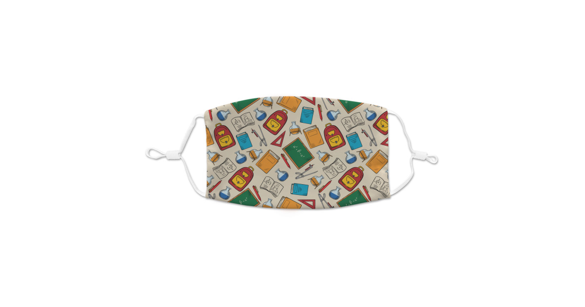 Custom Math Lesson Adult Cloth Face Mask | YouCustomizeIt