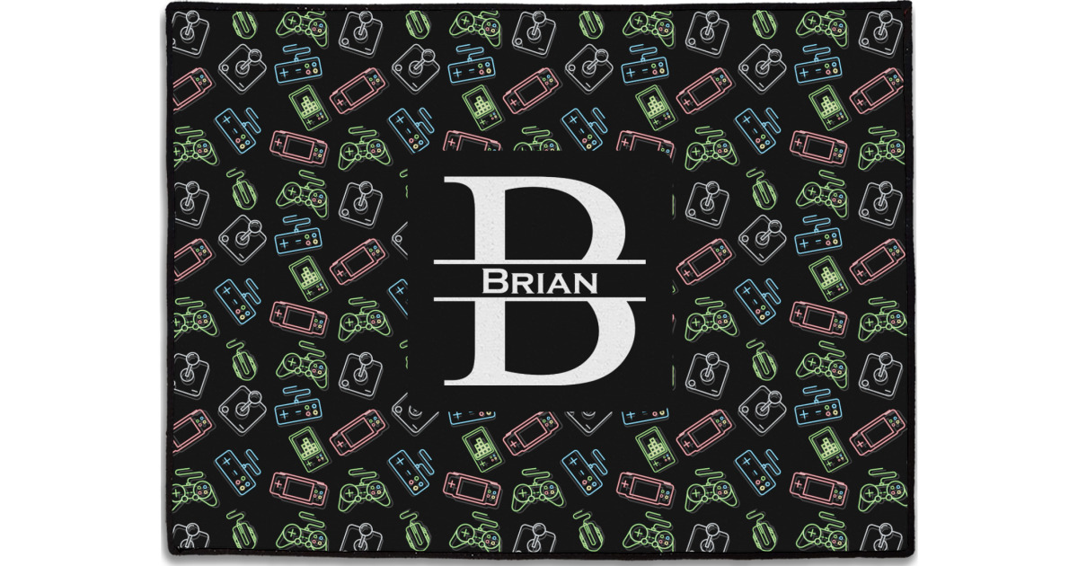 Custom Video Game Door Mat (Personalized) | YouCustomizeIt