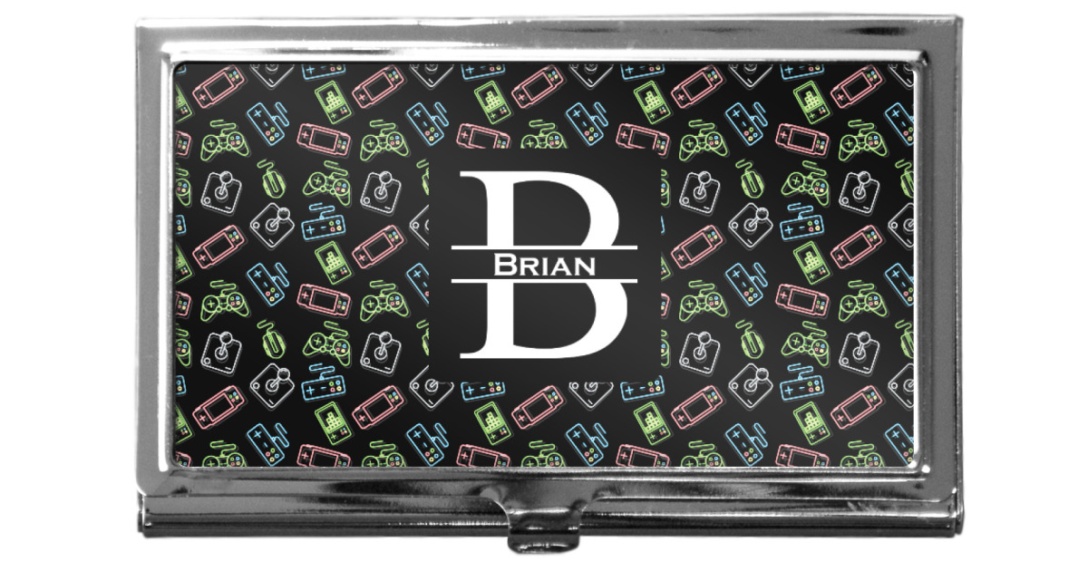 Custom Video Game Business Card Case | YouCustomizeIt