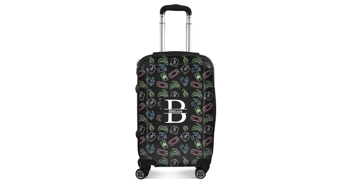Custom Video Game Suitcase - 20" Carry On (Personalized) | YouCustomizeIt