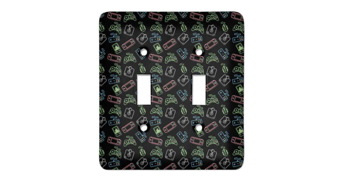 Custom Video Game Light Switch Cover (2 Toggle Plate) | YouCustomizeIt