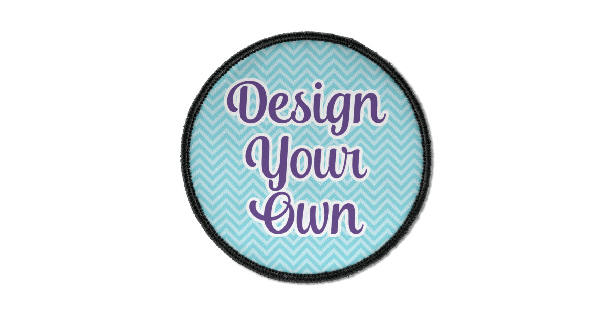 Design Your Own Iron On Round Patch | YouCustomizeIt