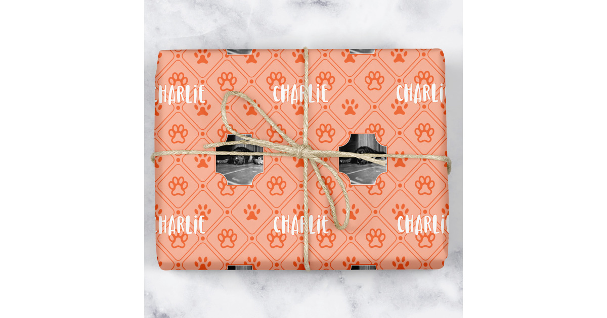 Custom Pet Photo Wrapping Paper (Personalized) | YouCustomizeIt