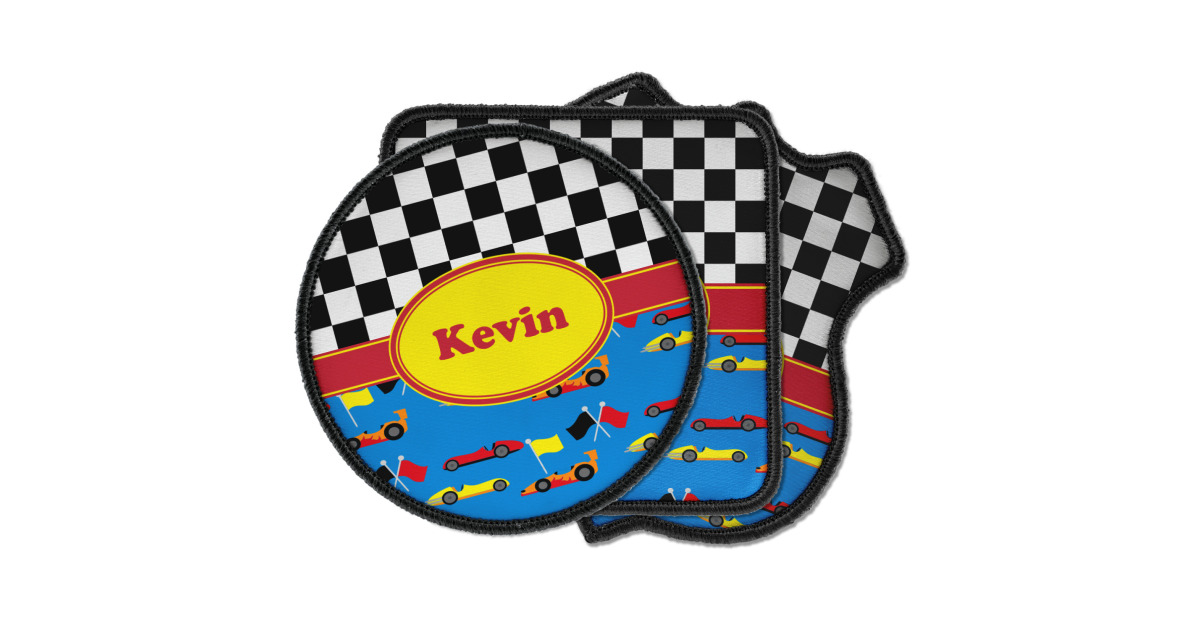 Custom Racing Car Iron on Patches (Personalized) | YouCustomizeIt