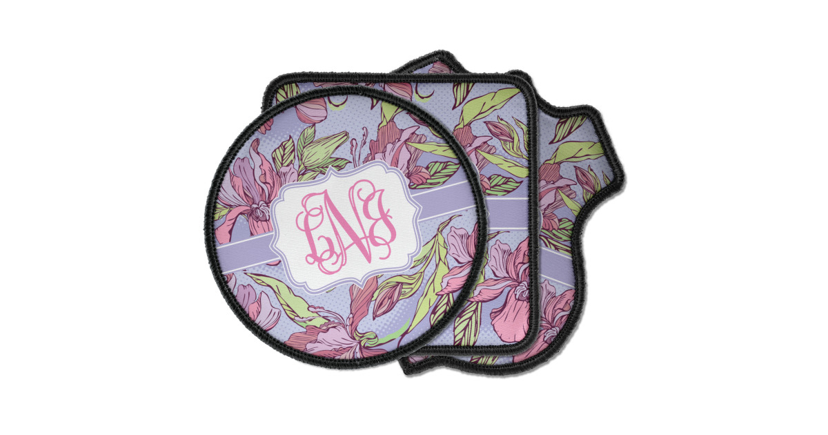 Custom Orchids Iron on Patches (Personalized) | YouCustomizeIt