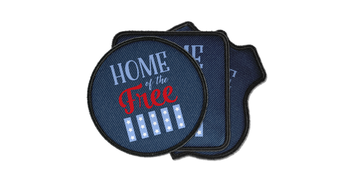 Custom American Quotes Iron on Patches | YouCustomizeIt