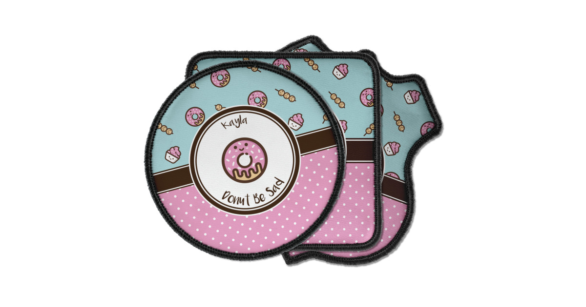 Custom Donuts Iron on Patches (Personalized) | YouCustomizeIt