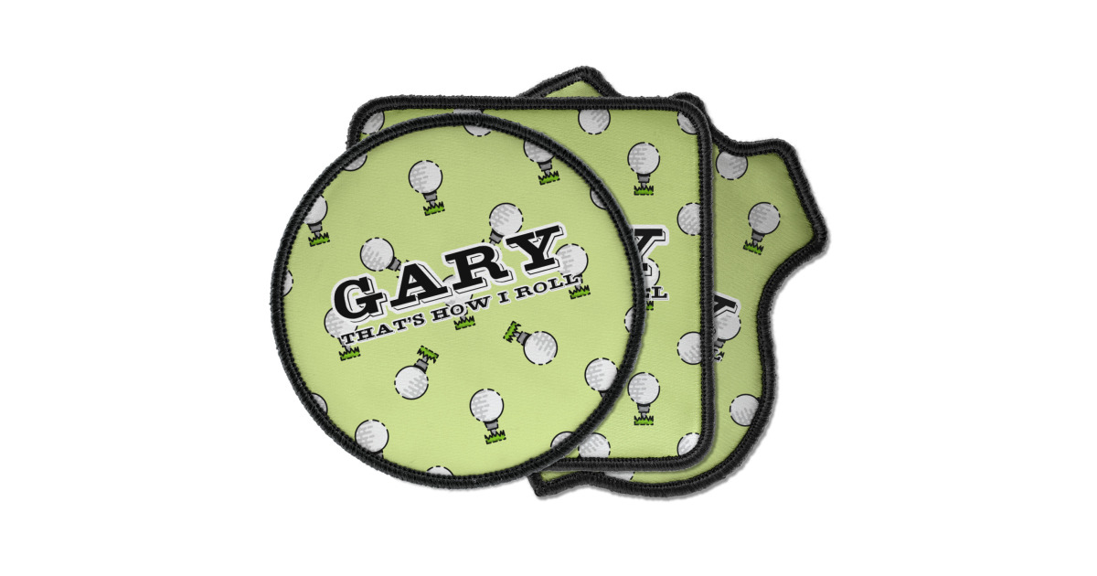 Custom Golf Iron on Patches (Personalized) | YouCustomizeIt