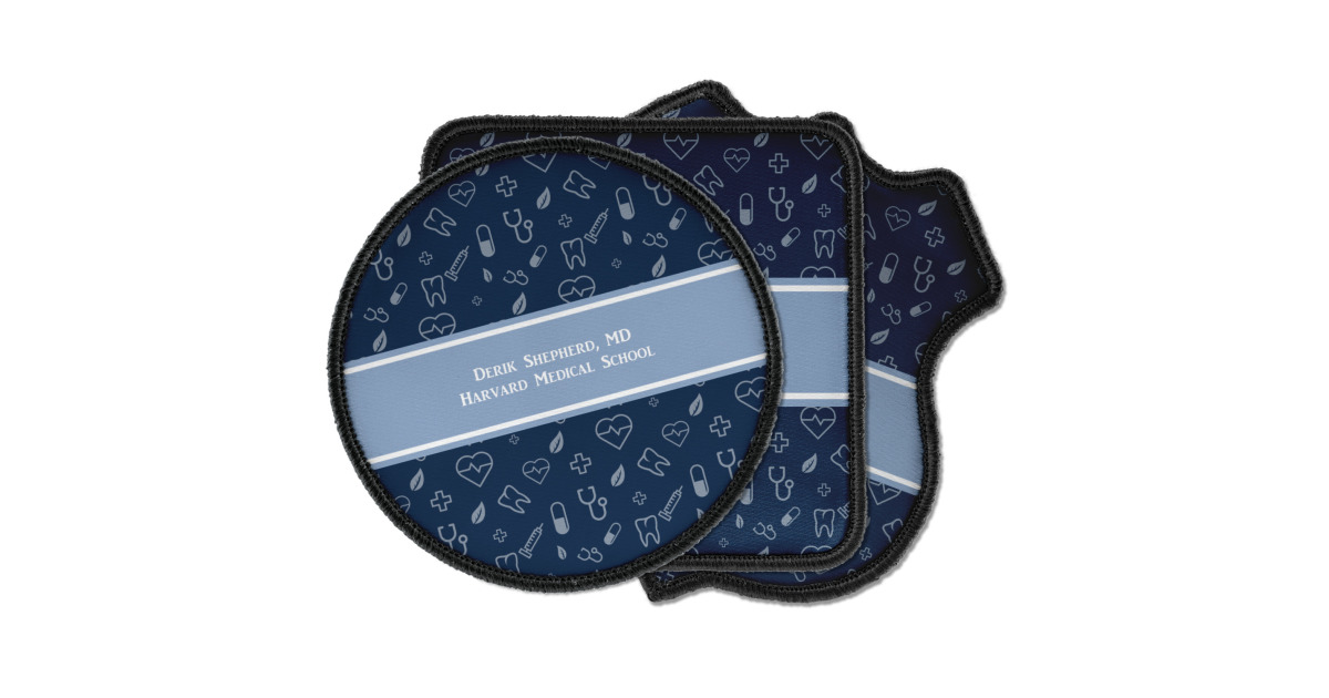 Custom Medical Doctor Iron on Patches (Personalized) | YouCustomizeIt