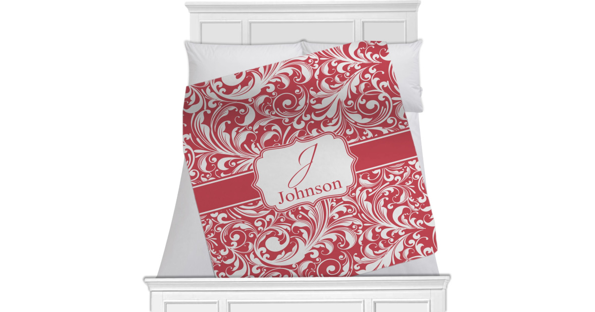 Custom Swirl Minky Blanket (Personalized) | YouCustomizeIt