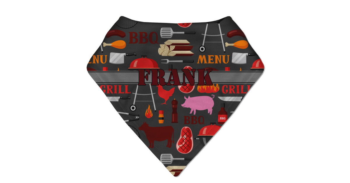 Custom Barbeque Bandana Bib (Personalized) | YouCustomizeIt