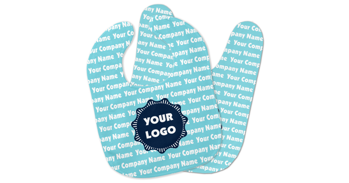 Custom Logo & Company Name Baby Bib | YouCustomizeIt