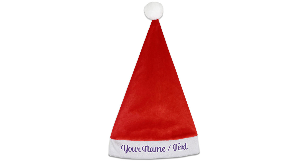 Custom Santa Hats - Single-Sided | Design & Preview Online | YouCustomizeIt