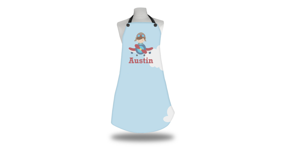 Custom Airplane & Pilot Apron w/ Name or Text | YouCustomizeIt