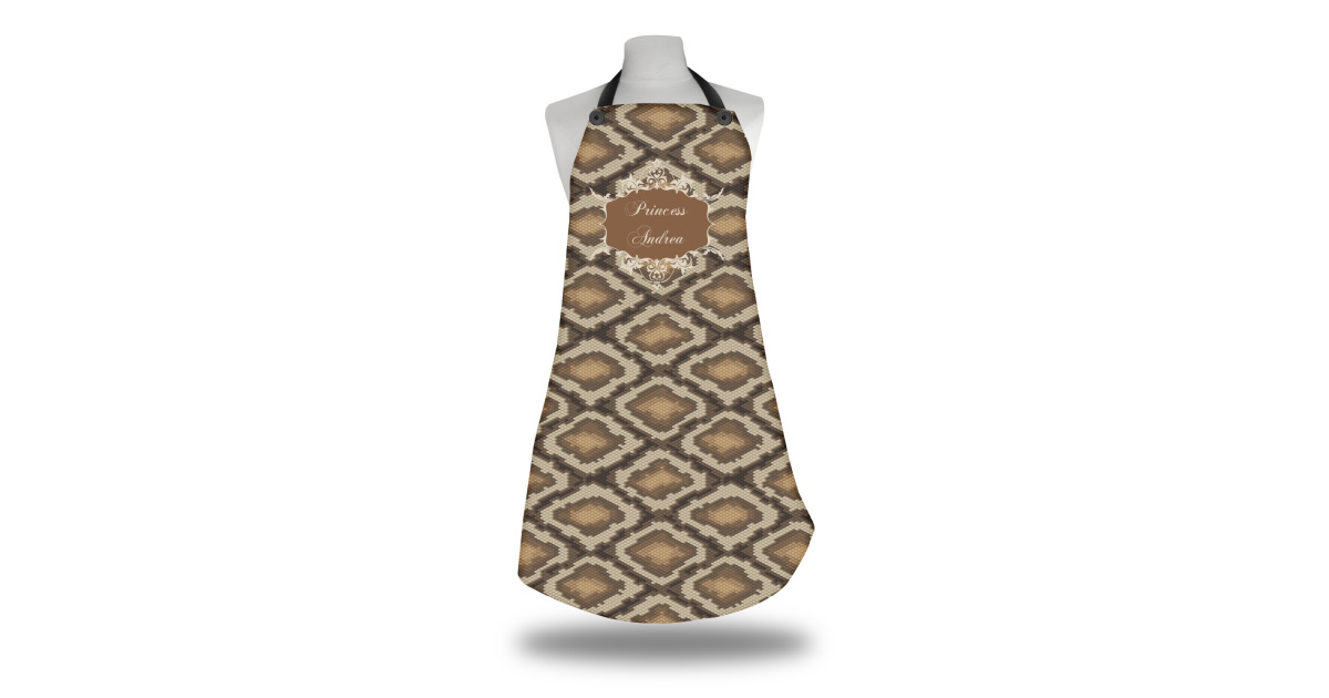 Custom Snake Skin Apron w/ Name or Text | YouCustomizeIt