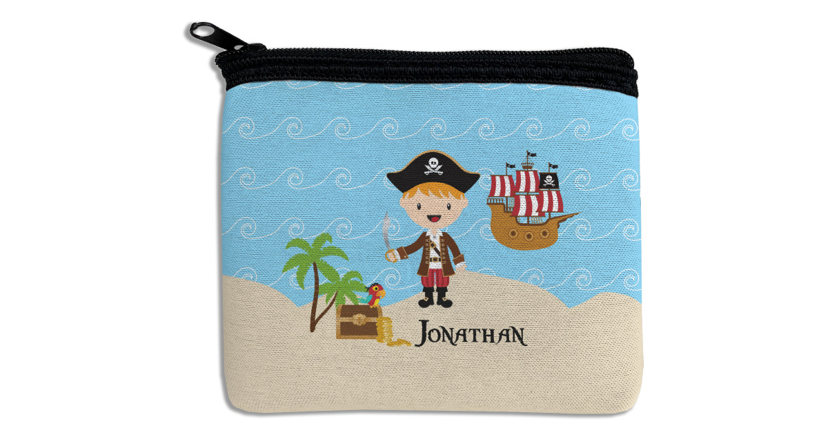 Custom Pirate Scene Rectangular Coin Purse (Personalized) | YouCustomizeIt