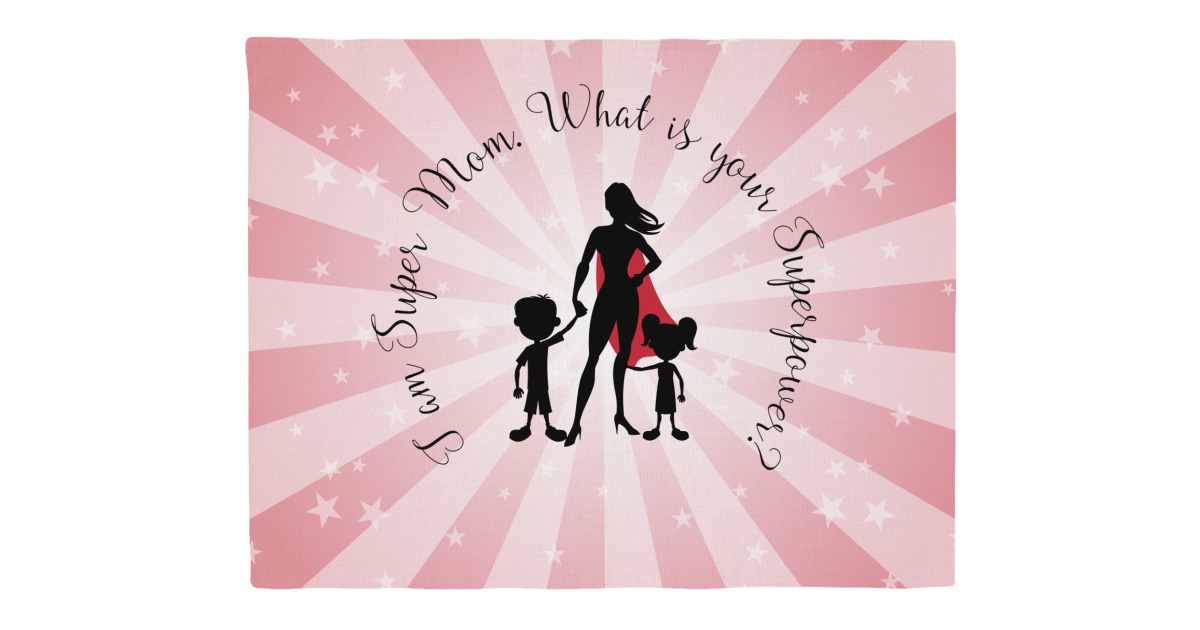 Super Mom Dining Table Mat - Octagon - YouCustomizeIt