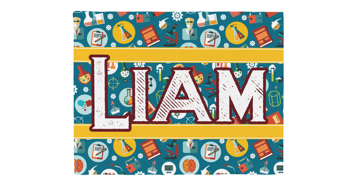 Custom Rocket Science Dining Table Mat - Octagon w/ Name or Text ...