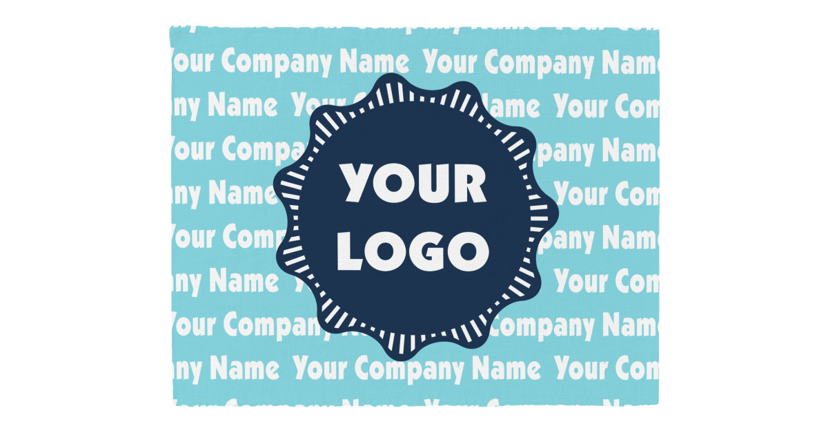 Custom Logo & Company Name Dining Table Mat - Octagon | YouCustomizeIt