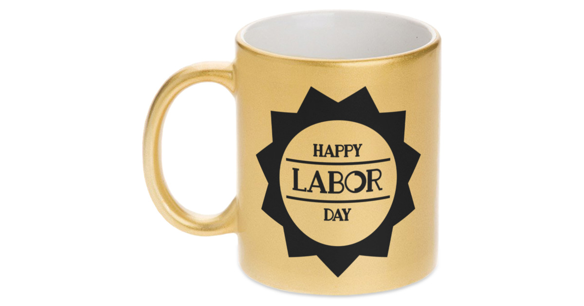 Custom Labor Day Metallic Mug (Personalized) | YouCustomizeIt