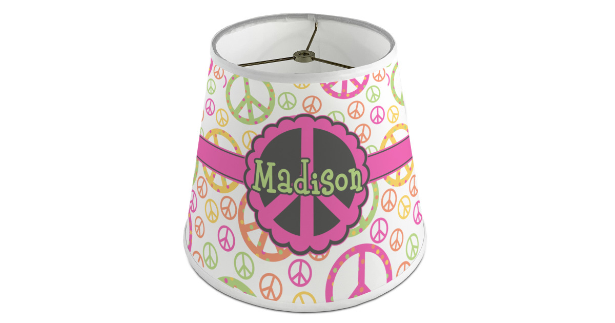 Custom Peace Sign Empire Lamp Shade (Personalized) | YouCustomizeIt