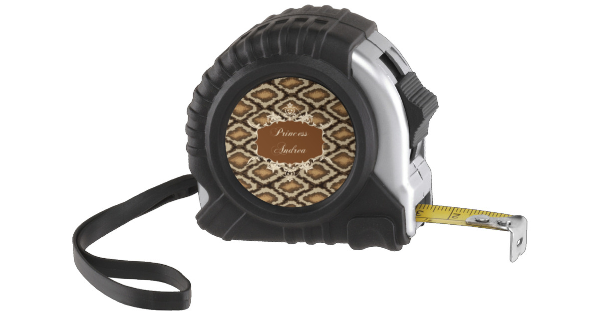 Custom Snake Skin Tape Measure (25 ft) (Personalized) | YouCustomizeIt