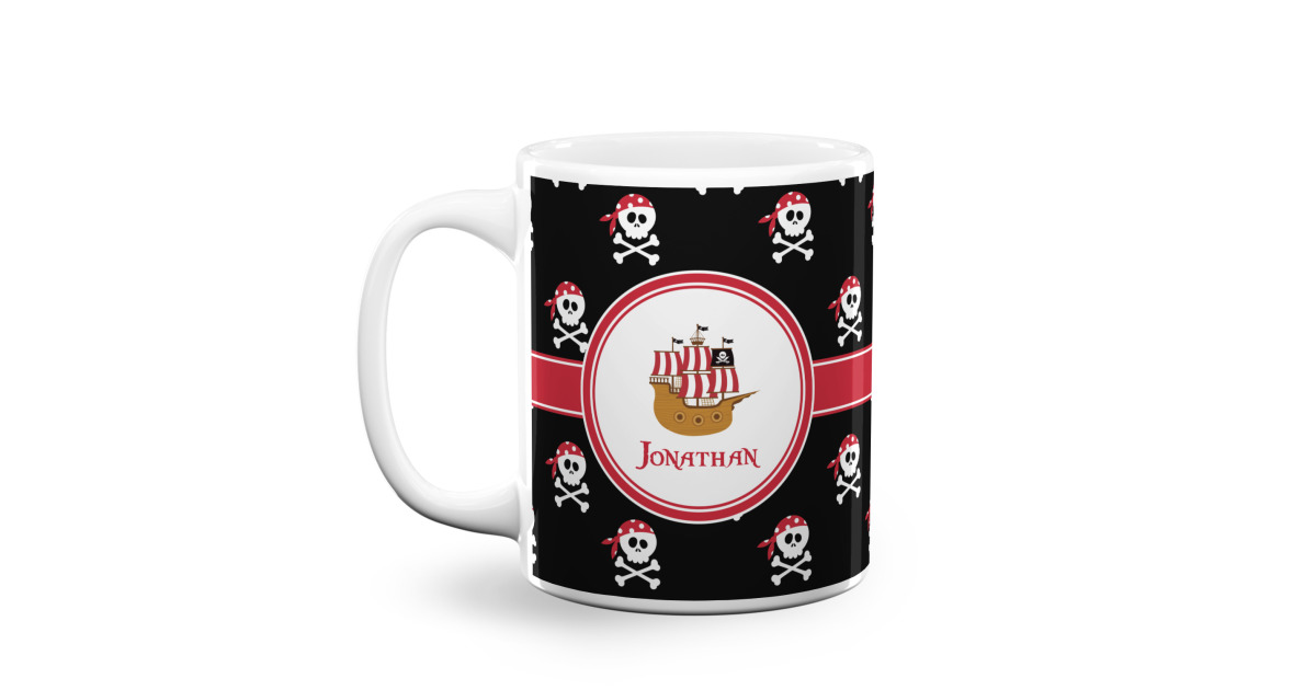 Custom Pirate Coffee Mug (Personalized) | YouCustomizeIt