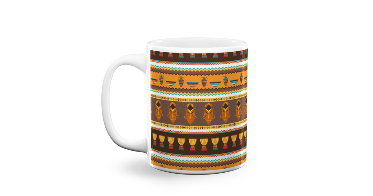Custom African Masks Coffee Mug | YouCustomizeIt