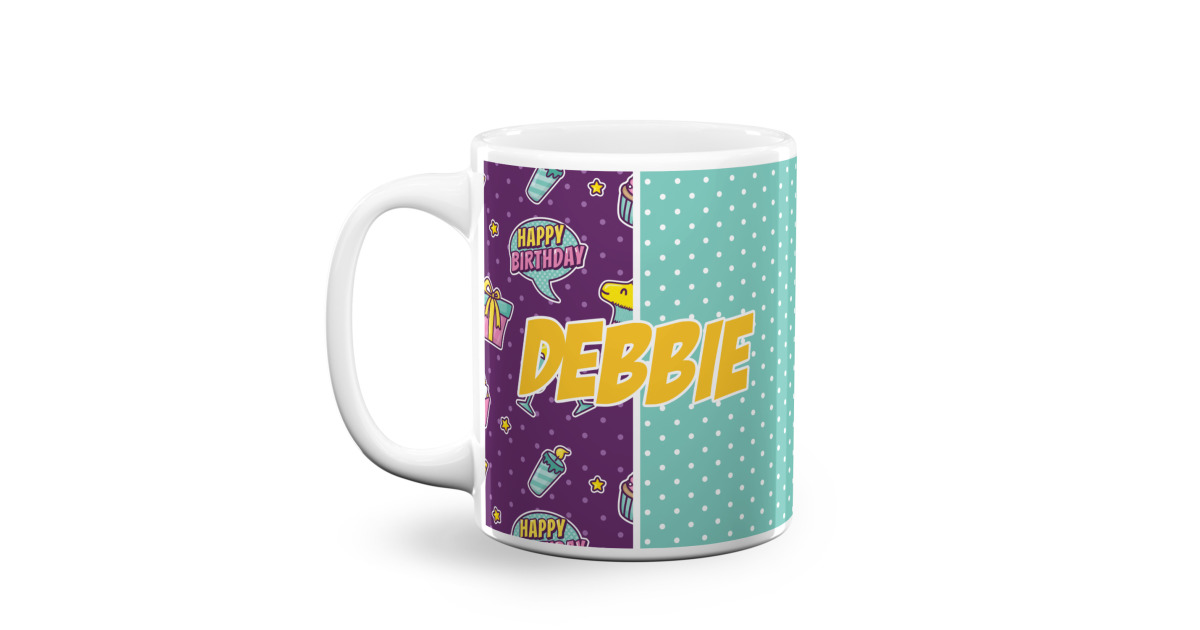 Custom Pinata Birthday Coffee Mug (Personalized) | YouCustomizeIt