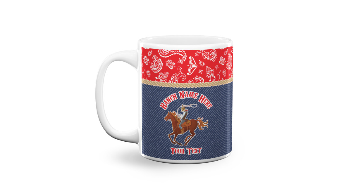 Custom Western Ranch Coffee Mug (Personalized) | YouCustomizeIt