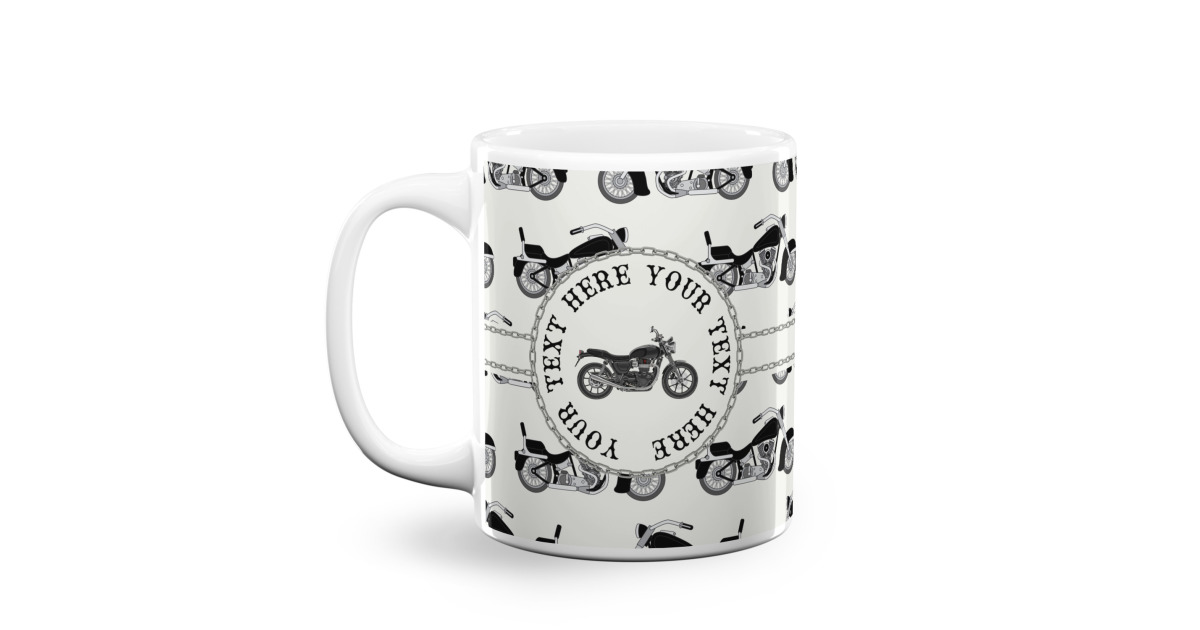 Custom Motorcycle Coffee Mug (Personalized) | YouCustomizeIt