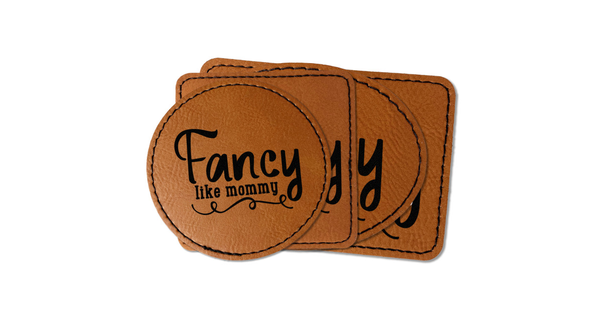 Custom Mom Quotes and Sayings Faux Leather Iron On Patch | YouCustomizeIt