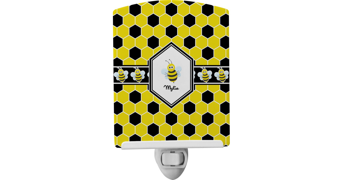 Custom Honeycomb Ceramic Night Light (Personalized) | YouCustomizeIt