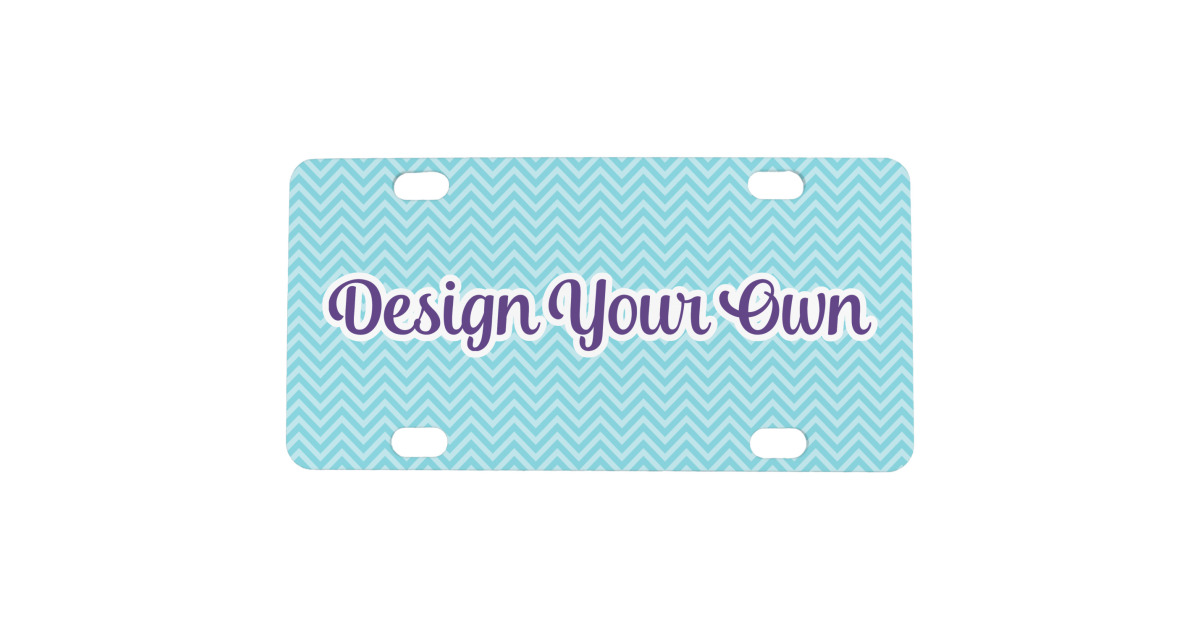 Custom Mini/Bicycle License Plates | Design & Preview Online ...